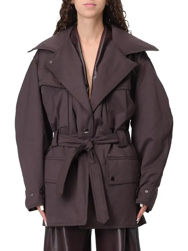 Andamane Belted Jacket - Brown