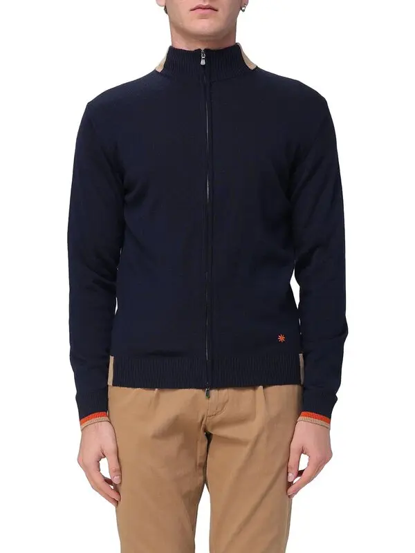MANUEL RITZ Jumper Colour - Blue