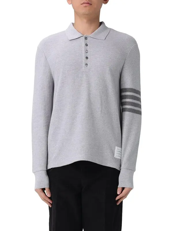 Thom Browne Polo Shirt Colour - Grey