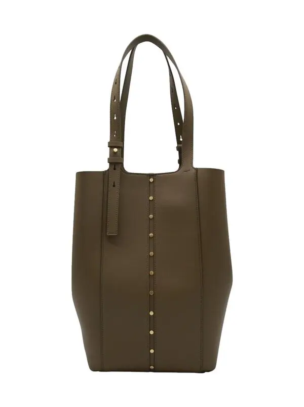 GOLDEN GOOSE Studded Tote Bag - Kaki
