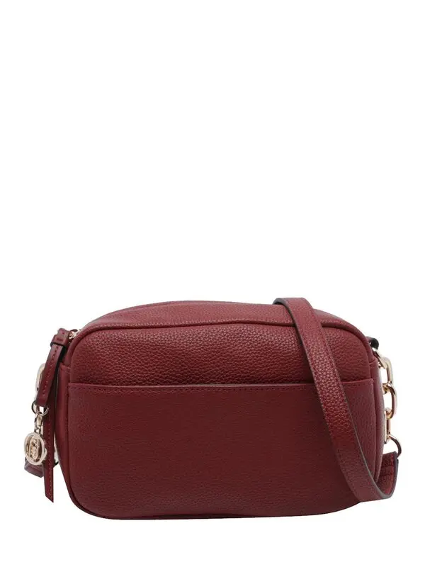 Liu Jo Grained Faux Leather Mini Camera Bag - Red