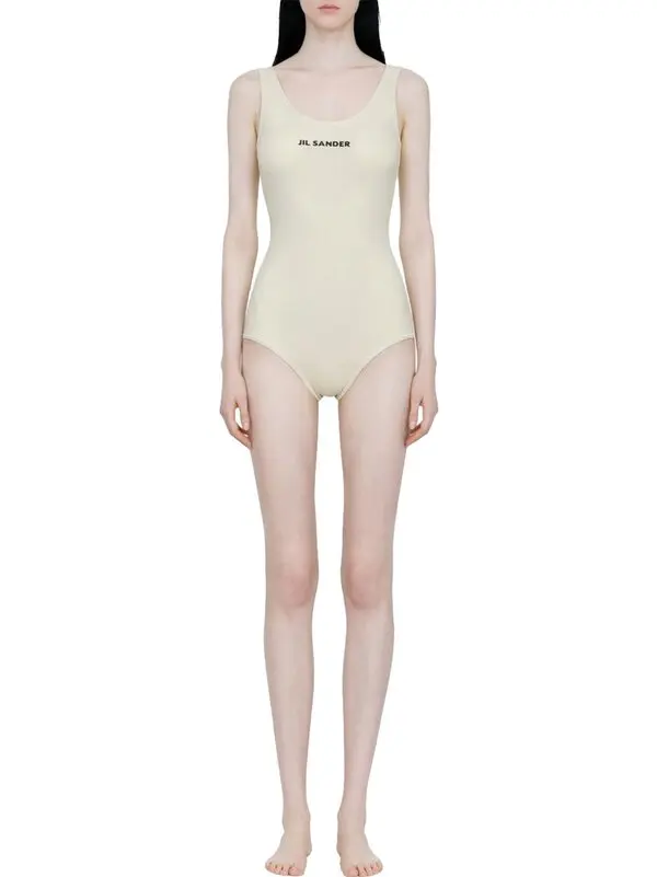 JIL SANDER One Piece Swimsuit - Brown