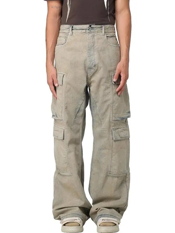 Rick Owens Cargo Jeans - Denim