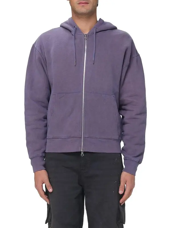 Our Legacy Cotton Zip Hoodie - Violet