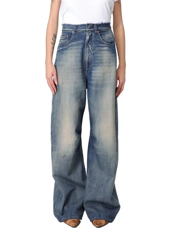 MAISON MARGIELA Wide Leg Jeans - Blue