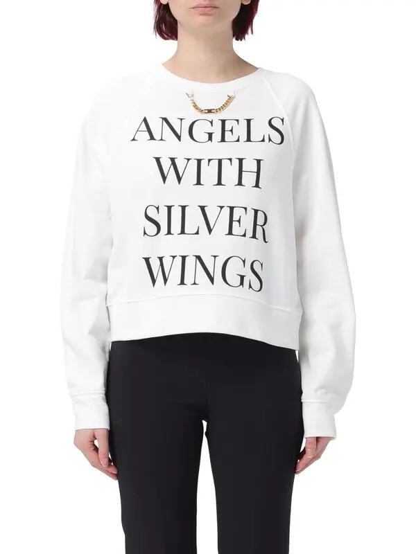 Elisabetta Franchi Sweatshirt - Ivory