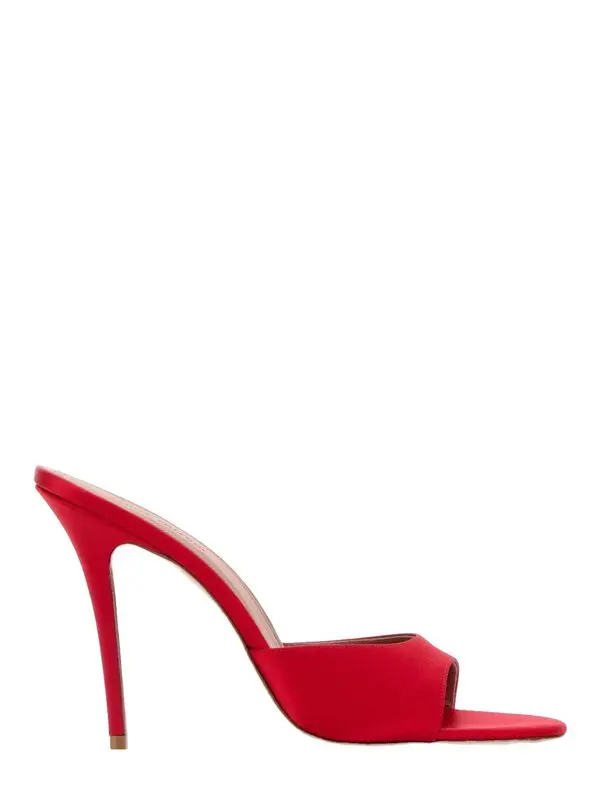 Amina Muaddi Heeled Sandals - Red