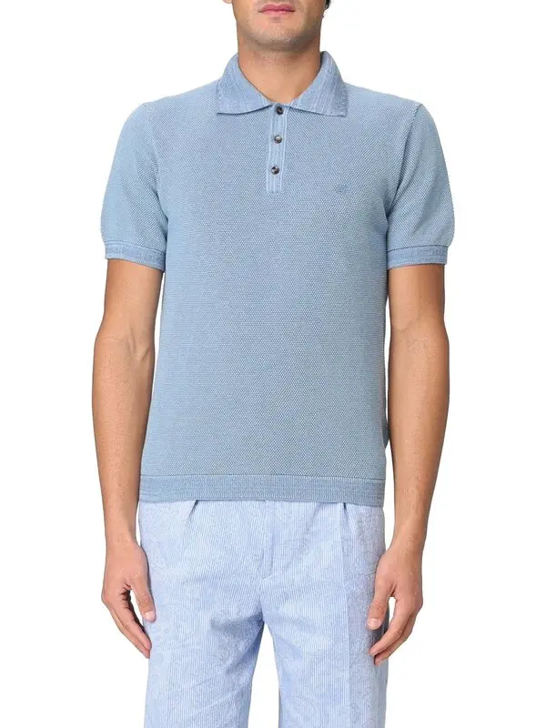 Etro Polo Shirt Colour - Blue