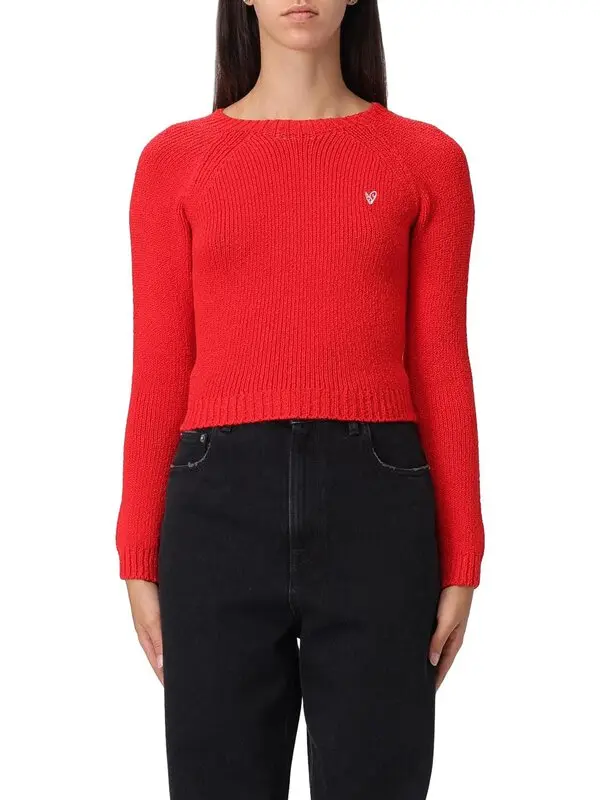 Acne Studios Crew Neck Jumper - Red