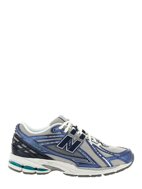 NEW BALANCE 1906r Two Tone Mesh And Rubber Lace Up Sneakers - Blue
