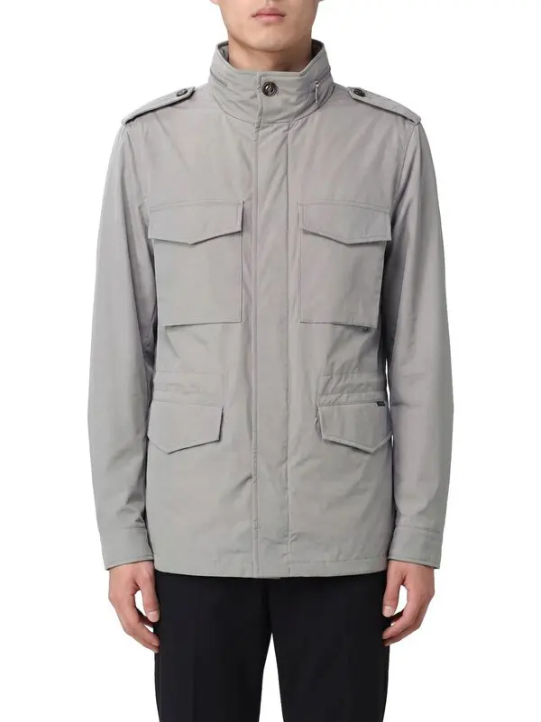 MOORER Polyester Parka - Grey