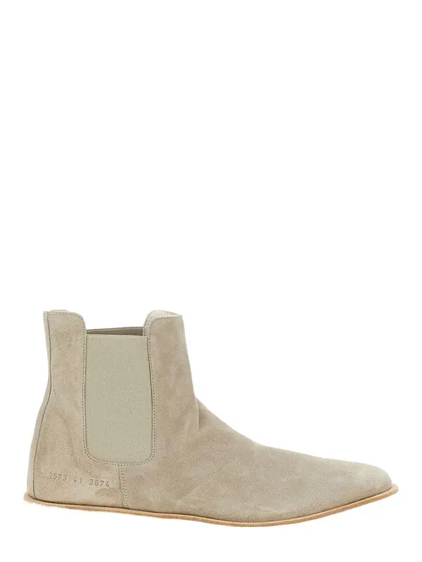 COMMON PROJECTS Suede Chelsea Boots - Grey