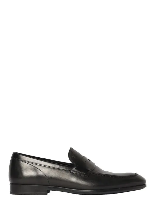 TOD'S Leather Loafers - Black