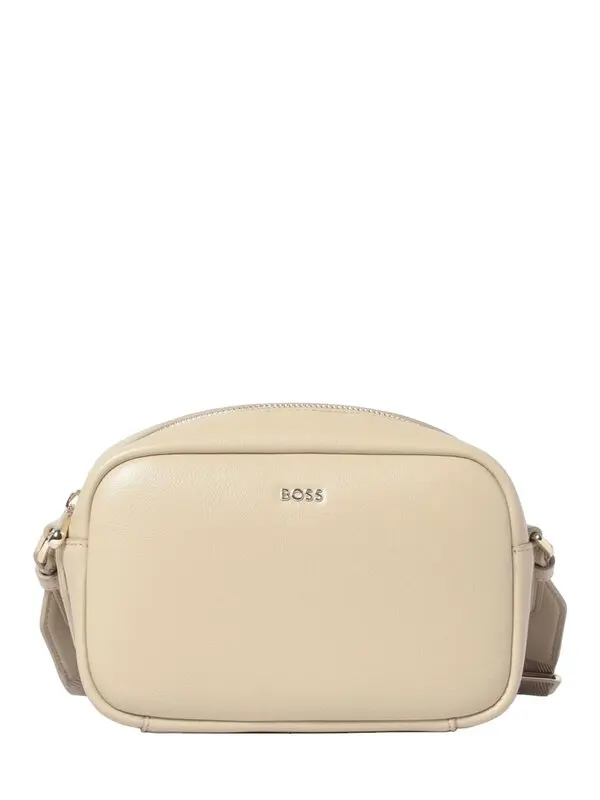 BOSS Sandy Faux Leather Bag - Beige