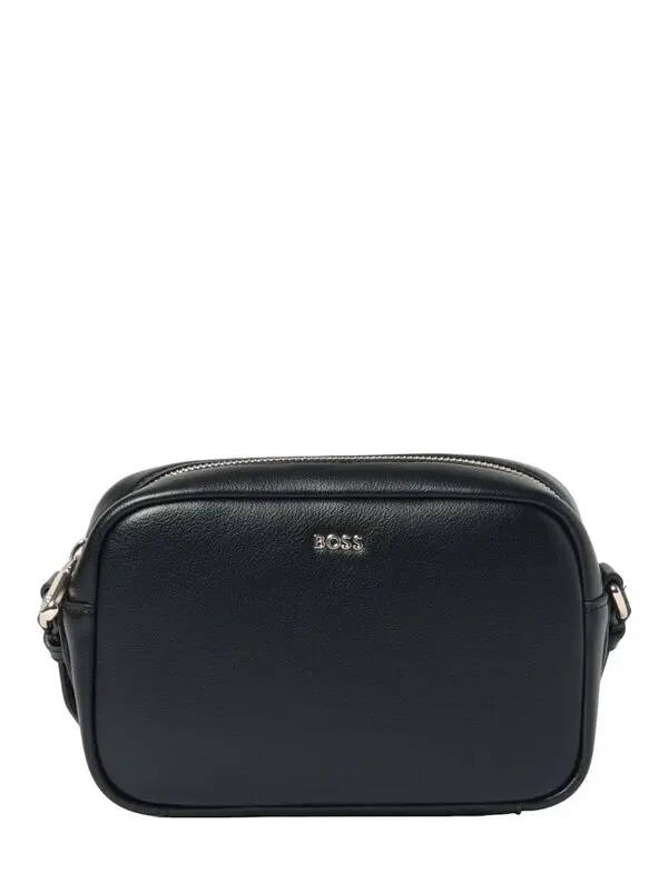BOSS Sandy Faux Leather Bag - Black