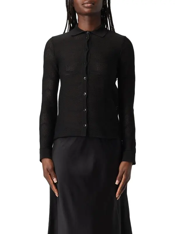 TOM FORD Button-up Knit Shirt - Black
