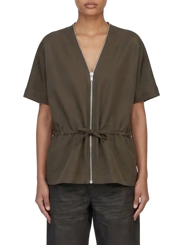 Rick Owens Sail Technical Fabric Jacket - Grey