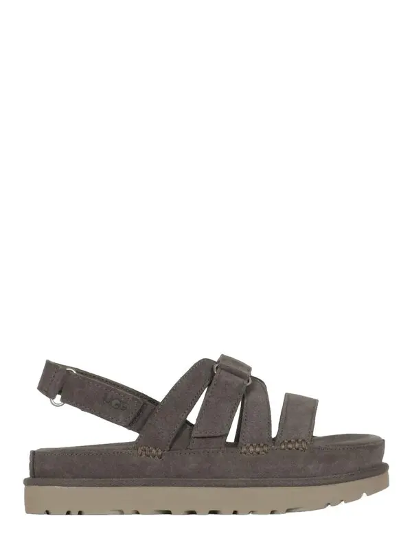 UGG Goldenstar Gleam Suede Sandals - Grey
