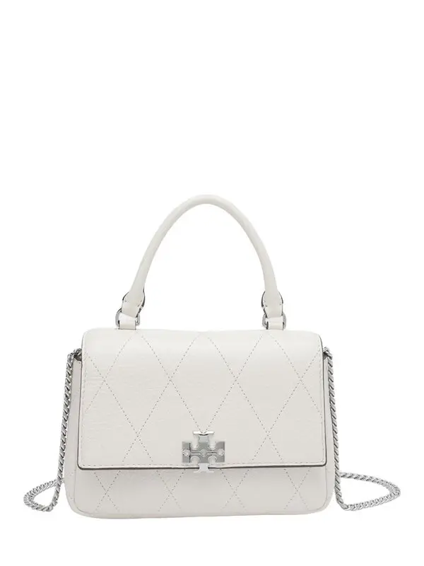 Tory Burch Quilted Handbag - Cream
