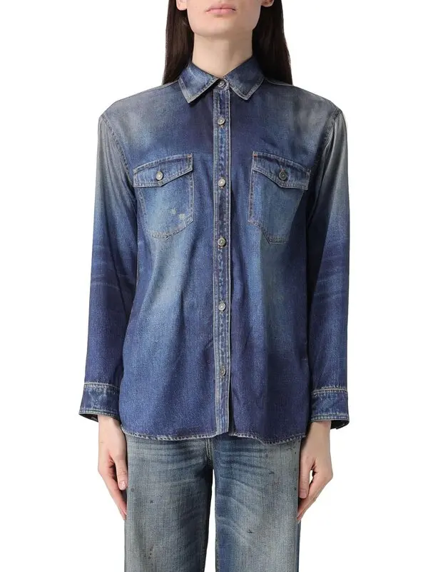GOLDEN GOOSE Shirt - Blue