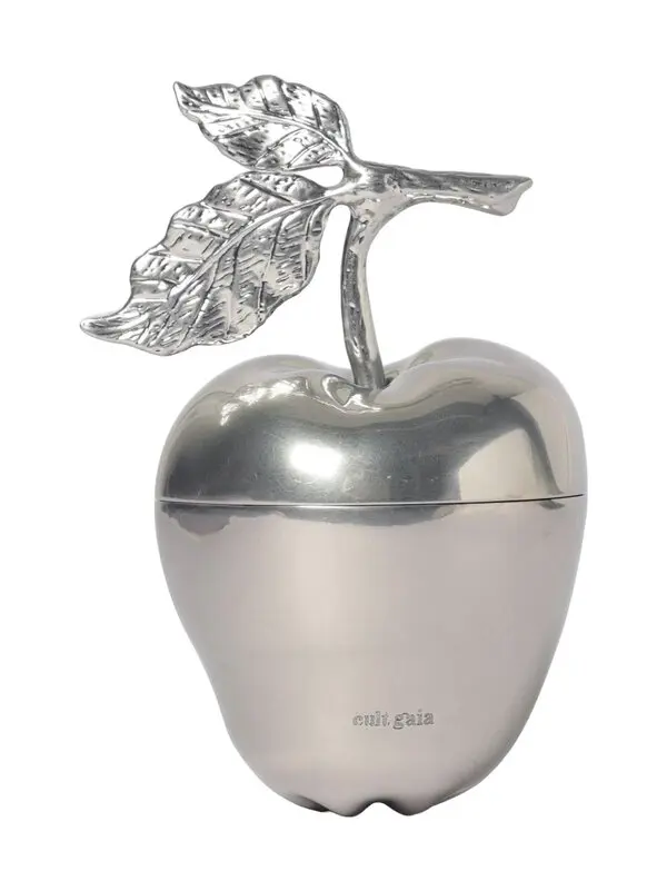 Cult Gaia Apple Clutch - Silver