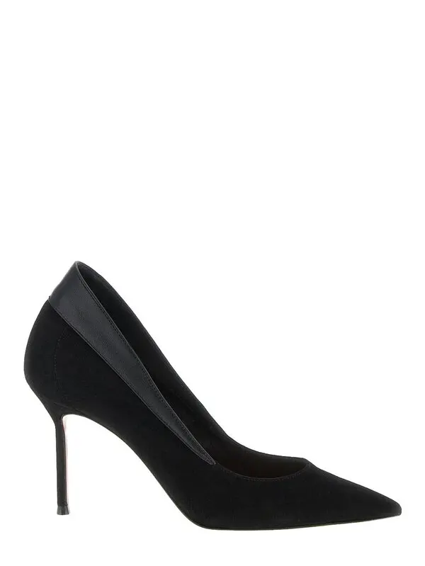AQUAZZURA Pointed Toe Stiletto Pumps - Black