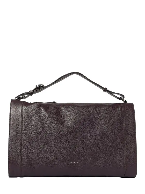 COCCINELLE Leather Tote Bag - Plum