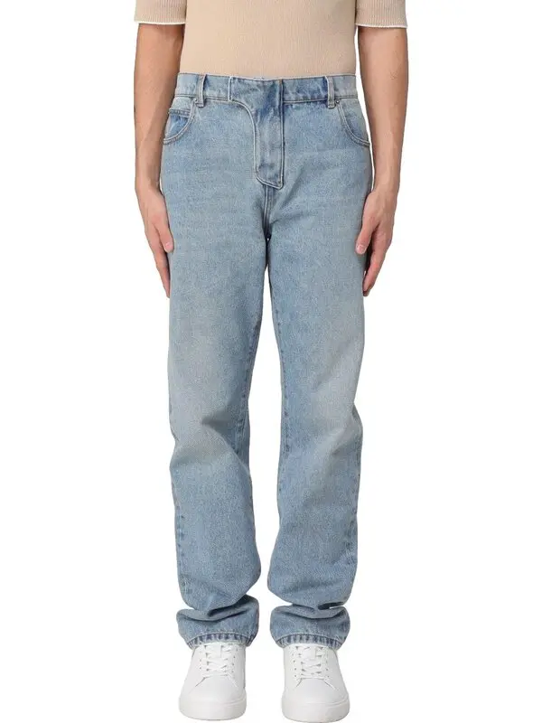 Balmain Light Wash Jeans - Blue