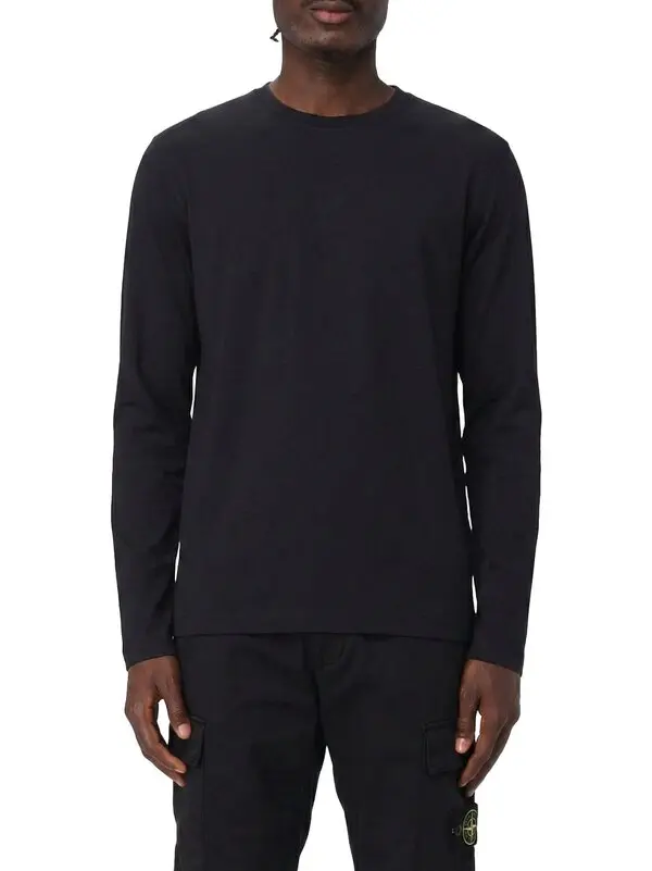 ZANONE Basic Cotton T Shirt - Black