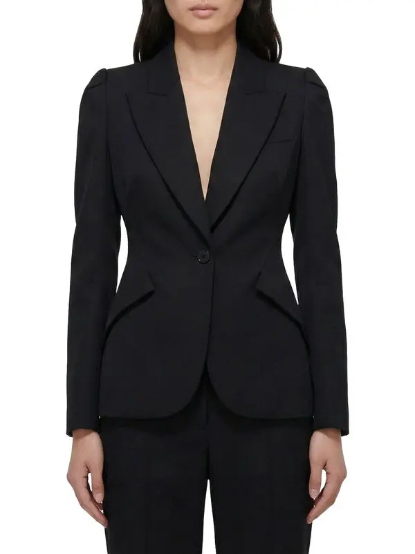Alexander McQueen Tailored Jacket - Black