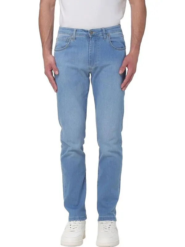 XC Classic Five-pocket Slim Fit Jeans In Denim - Sky