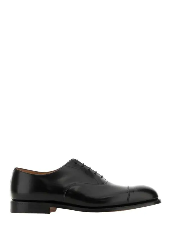 Church's Cap Toe Lace-up Shoes - Black