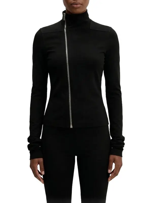 Rick Owens Gary Viscose Blend Jacket - Black