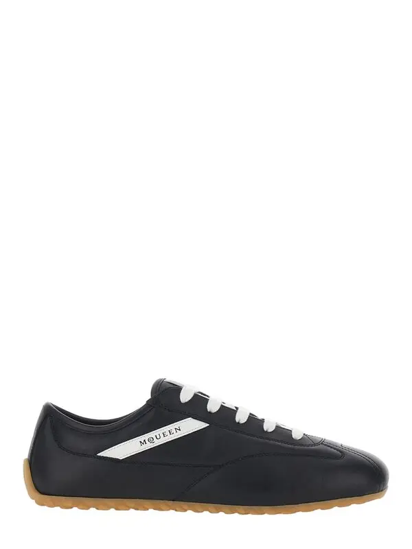 Alexander McQueen Boxe Lowtop Sneakers - Black