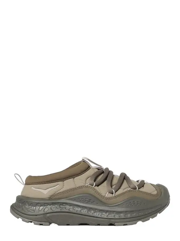 HOKA® Ora Primo Bi-nylon Slip-on Sneakers With Cushioned Sole - Brown