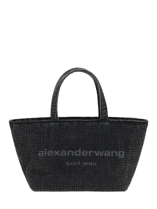 Alexander Wang Studded Top Handle Bag - Grey