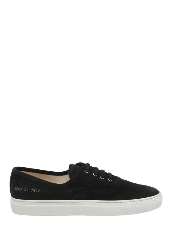 COMMON PROJECTS Low-top Suede Sneakers - Black