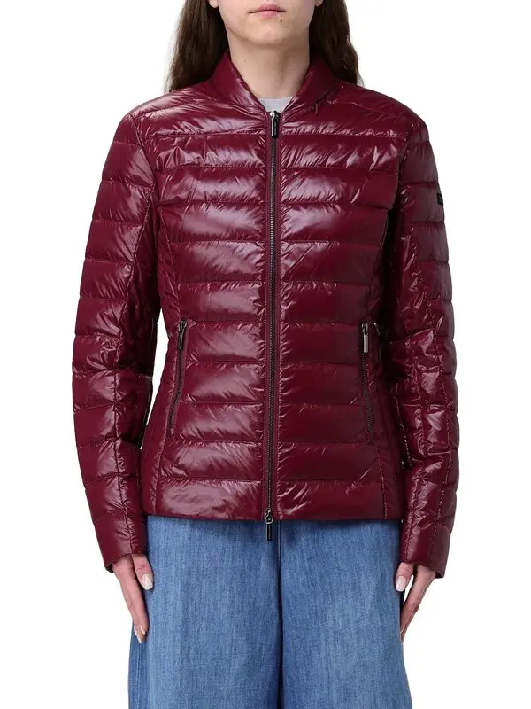 Armani Exchange Quilted Down Jacket - Wine