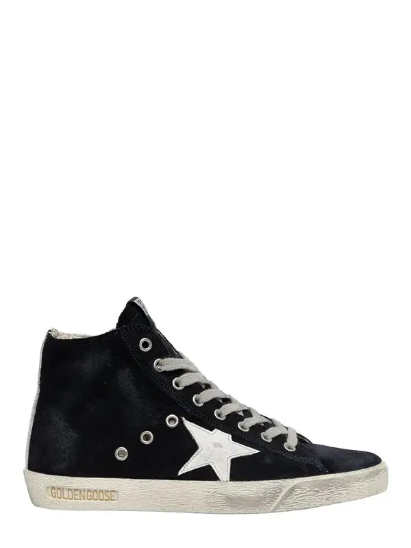 GOLDEN GOOSE High Top Sneakers - Blue