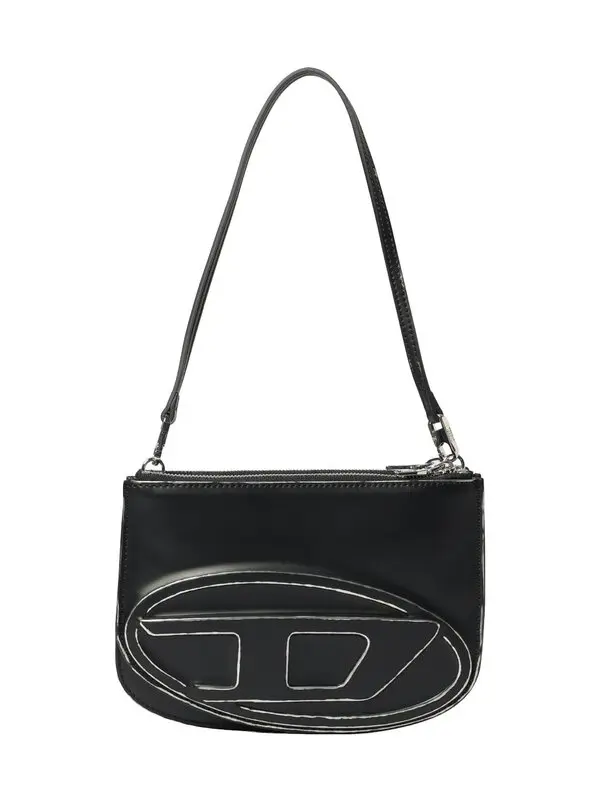 DIESEL® Mini Bag With Logo Detail - Black