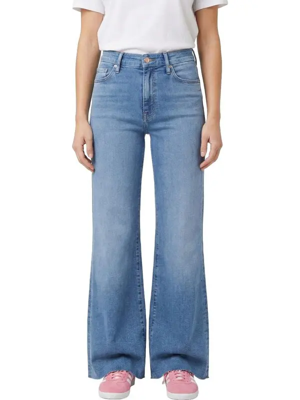 MOTHER Stretch Flare Jeans - Denim