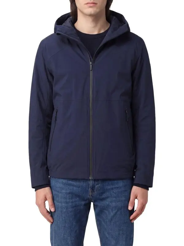Veilance Short Hooded Nylon Windbreaker Jacket - Blue