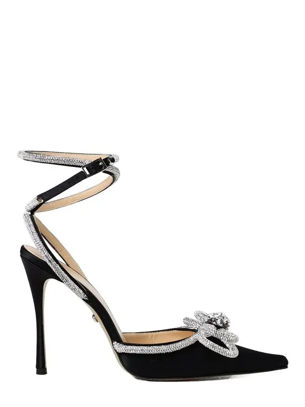 MACH&MACH Embellished Stiletto Court Shoes - Black