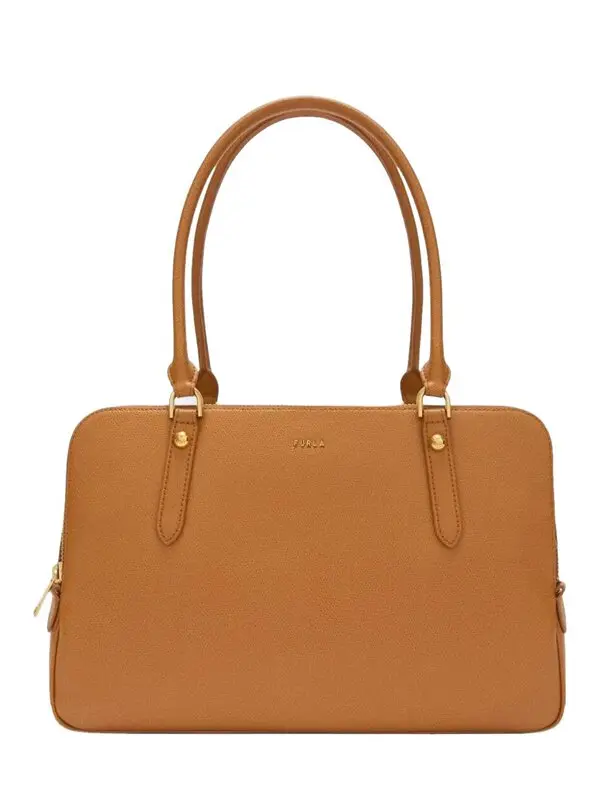 Furla Leather Shoulder Bag - Brown