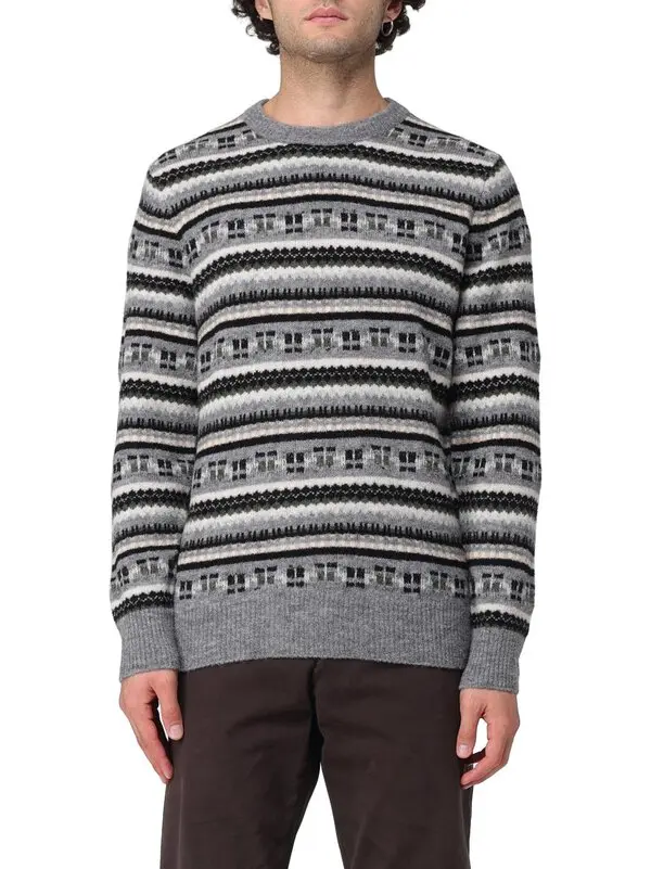 BALLANTYNE Patterned Crew Neck Jumper - Multicolor
