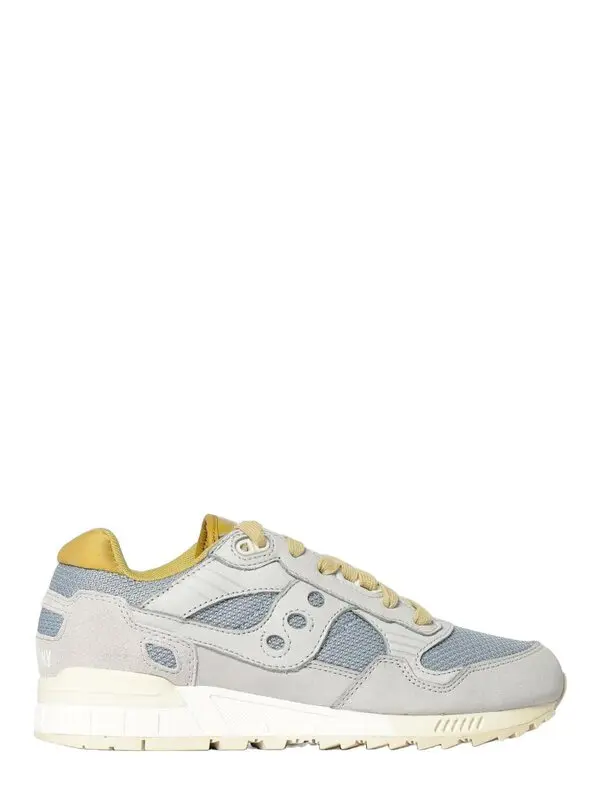 Saucony Shadow 5000 Premium Leather And Mesh Sneakers - Blue