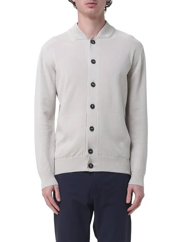KANGRA Cotton Bomber Cardigan - Ice