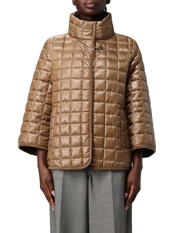 FAY Quilted Jacket - Camel