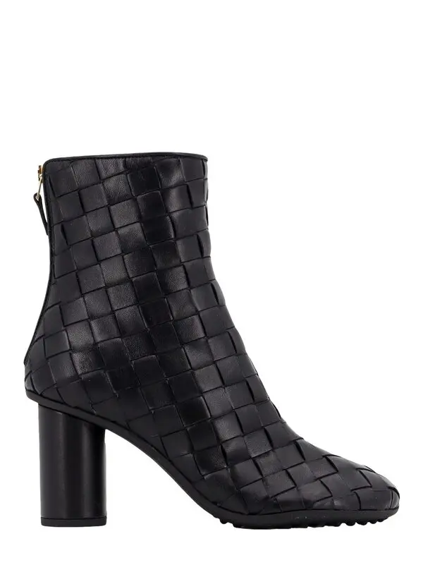Bottega Veneta Woven Ankle Boots - Black