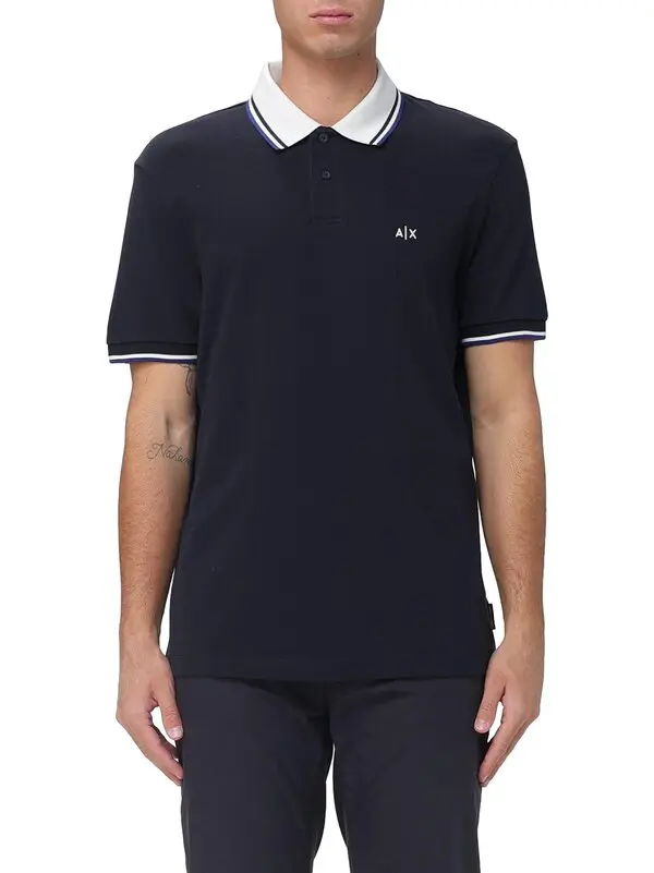 Armani Exchange Polo Shirt Colour - Navy
